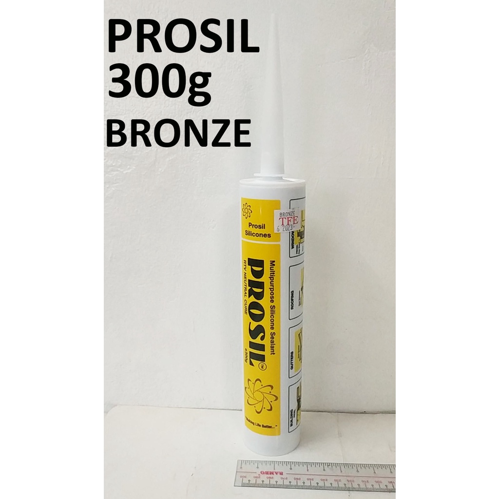 PROSIL SILICONE SEALANT MULTI PURPOSE BRONZE 300GRAMS === BRONZE ...