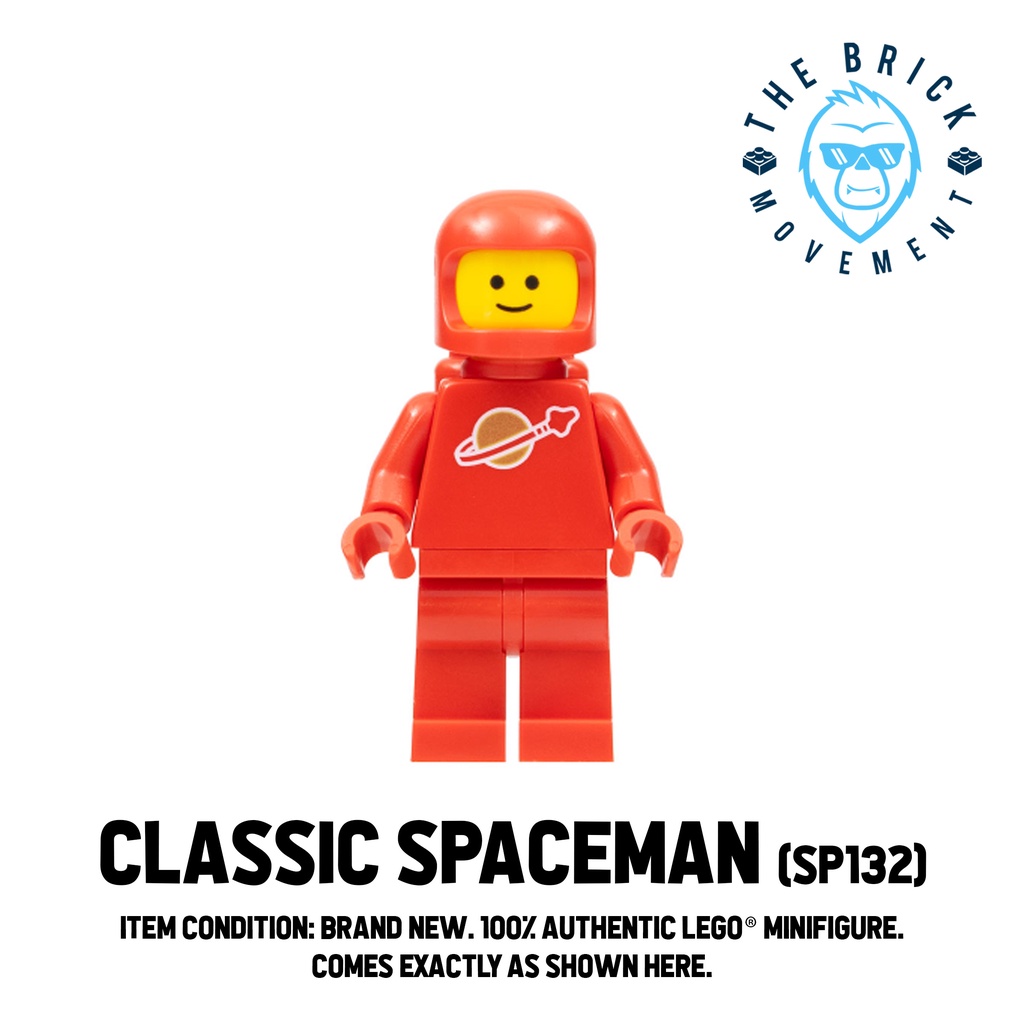 Classic Spaceman Minifigure | Shopee Philippines