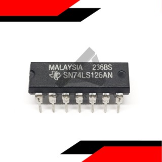 original 74ls126 Quad 3-State Buffer dip ic 74`126 sn74ls126n sn74ls126 Quad 3-State Gate Quad ...