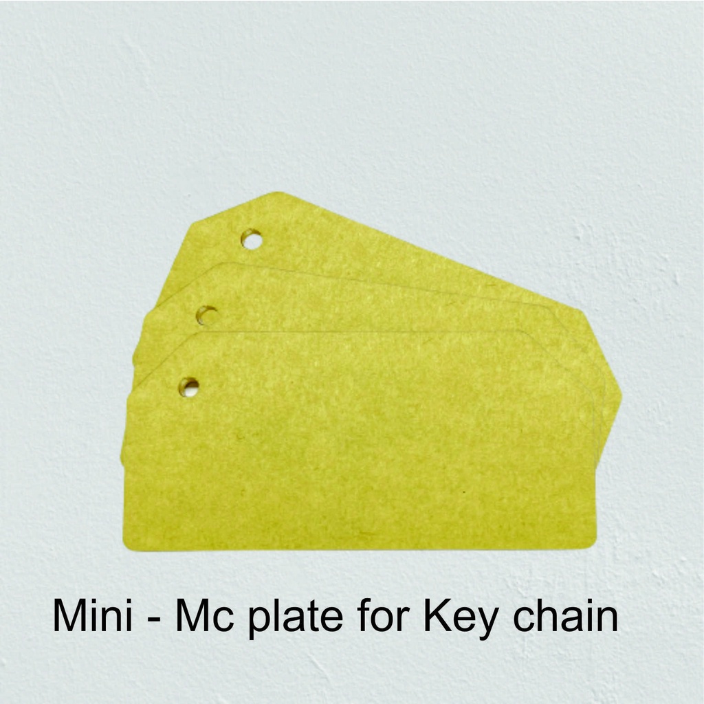 MINI MC PLATE ACRYLIC KEYCHAIN 5 pcs 10 pcs | Shopee Philippines