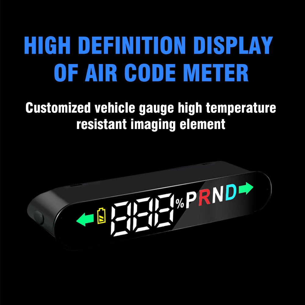 X1 Tesla Car HUD Head Up Display Meter Special code table Speedometer ...