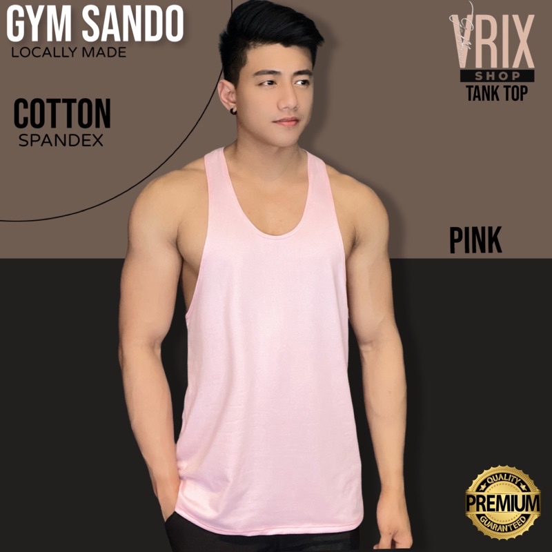 PLAIN GYM SANDO FOR MEN AND WOMEN(IMPROVED) | Shopee Philippines