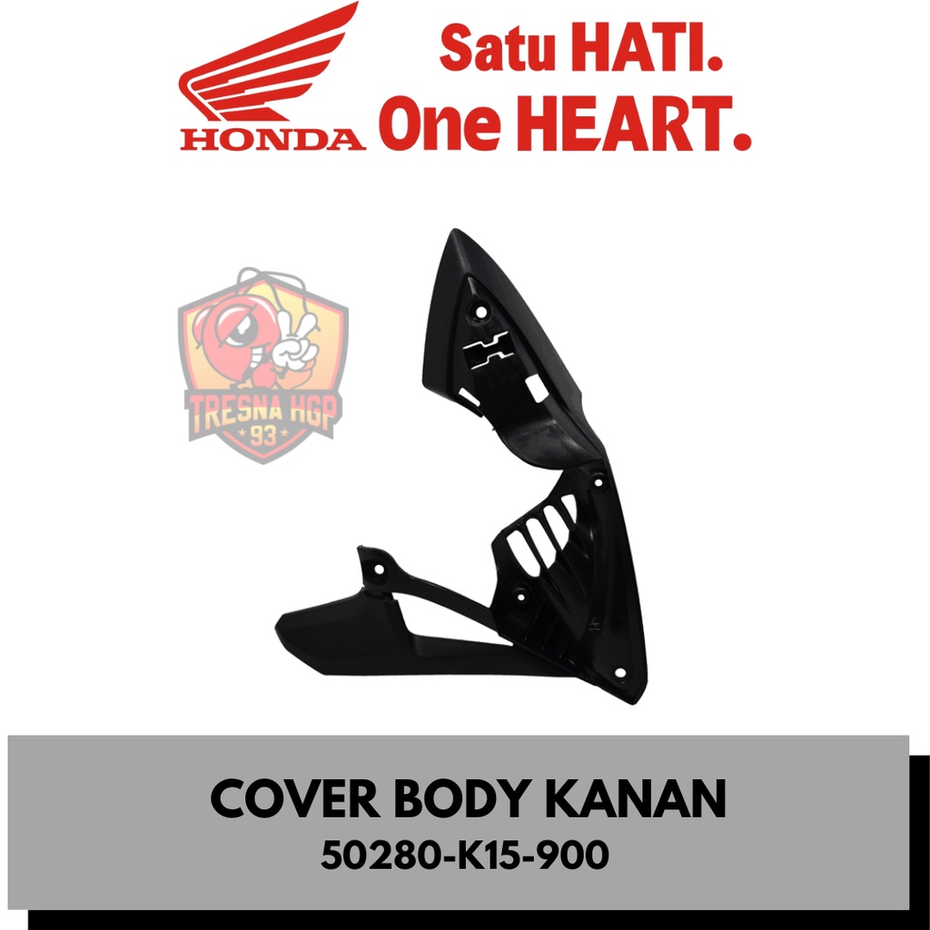 50280-K15-900 RIGHT BODY COVER CB 150R STREETFIRE OLD ORIGINAL | SHROUD ...