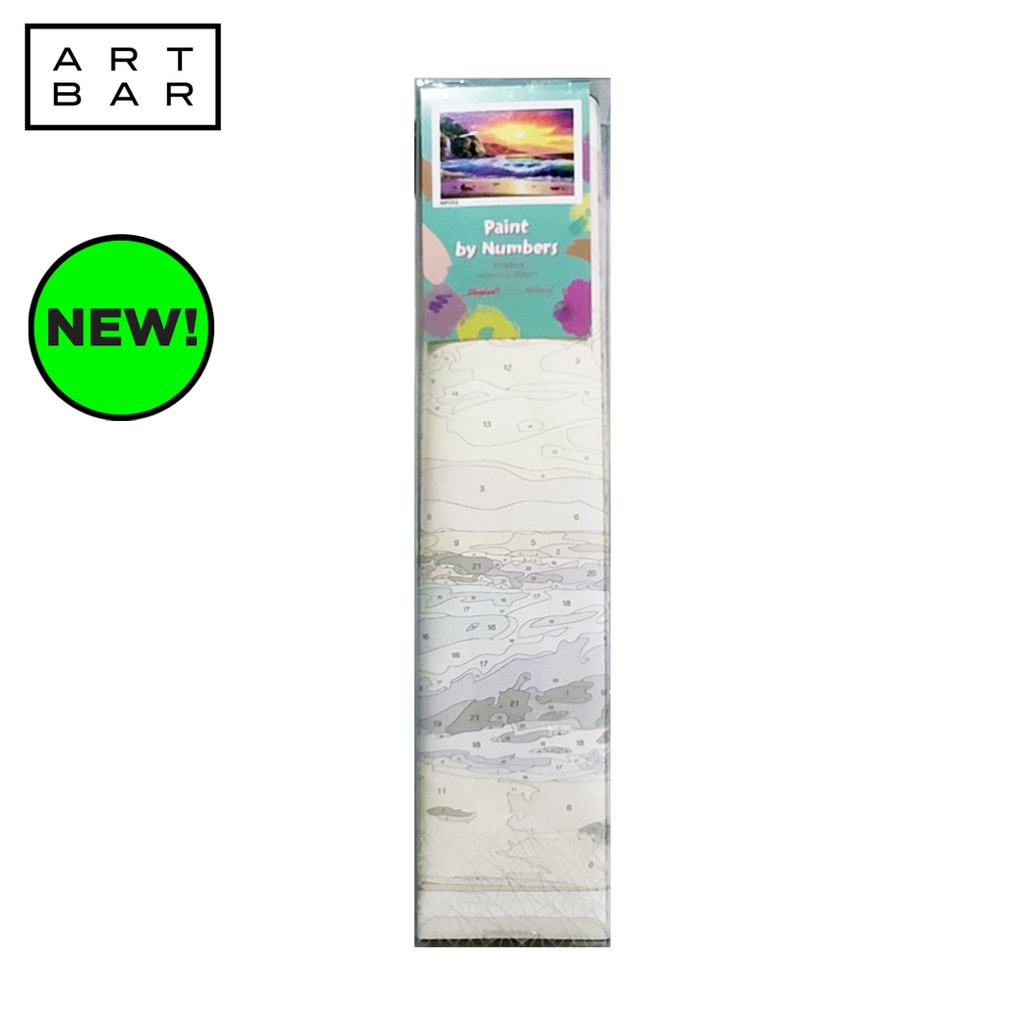 Skylar Paint By Numbers Nf012 Folded 40X50Cm Sunset Beach - Art Bar PH ...