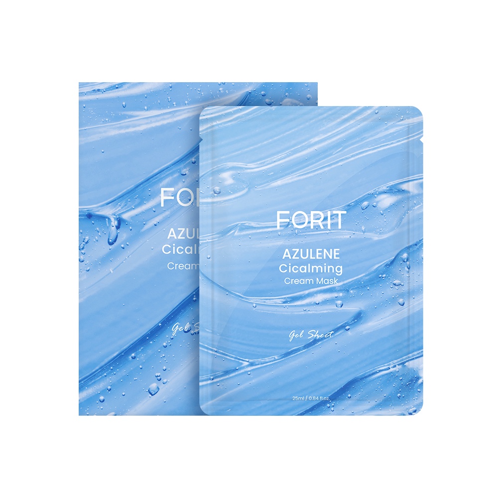 [FORIT] Azulene Cicalming Mask 10 sheets (25ml) | Shopee Philippines