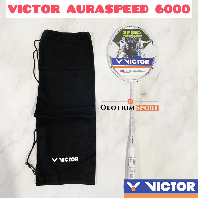 VICTOR AURASPEED 6000 Aura Speed ARS 6000 Badminton Racket Original ...