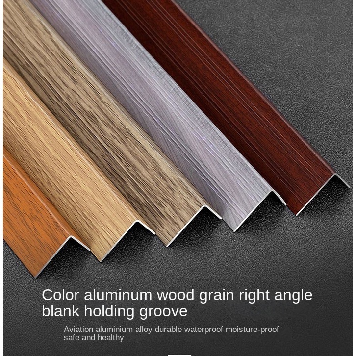 L-Shaped Edge Closing Strip Wardrobe Right-Angle 7-Shaped Alu | Shopee ...