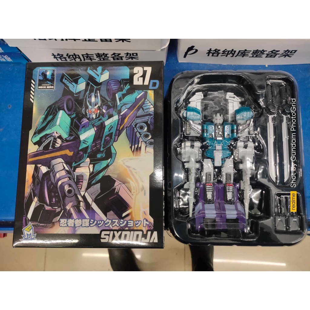 Mech Fan Toys MFT 01 , 27 & 35 - Springer , shockwave and Sixshot ...