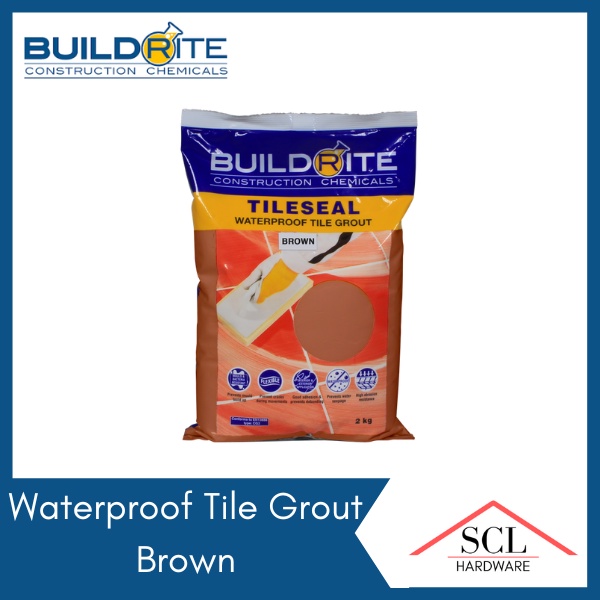 BUILDRITE Tile Seal Waterproof Tile Grout 2kg/bag | Shopee Philippines