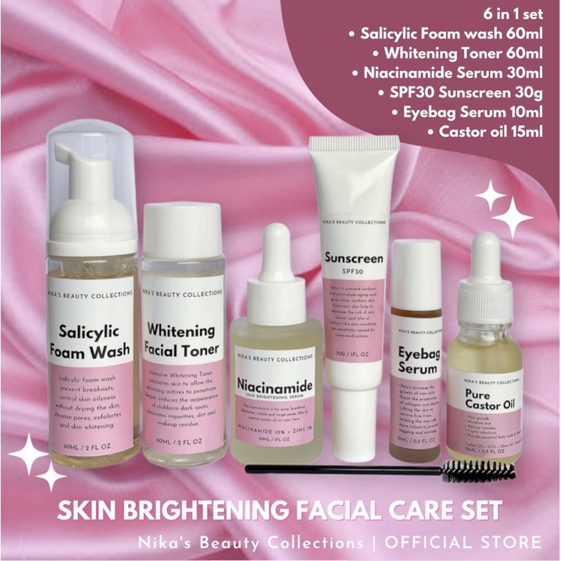 NBC BRIGHTENING FACIAL CARE COLLECTIONS (PER PIECE)Facial foam ...