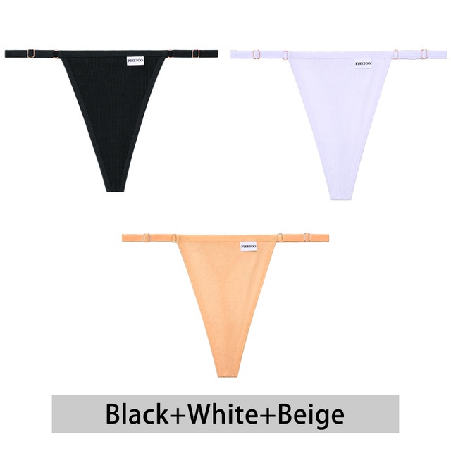 Finetoo Women Cotton G String Sexy Thong Panties T Back S Xl Underwear