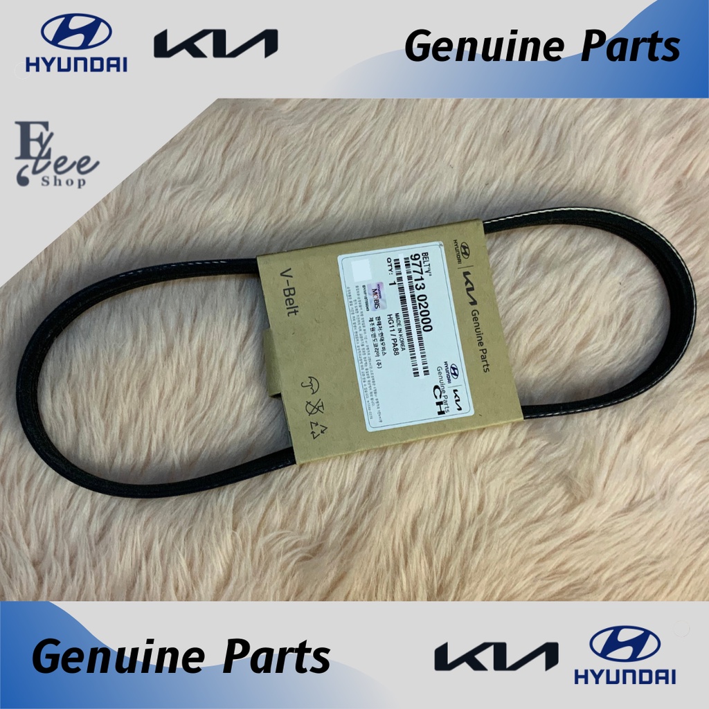 BELT AIRCON 9771302000 for EON, Picanto, Getz | Shopee Philippines