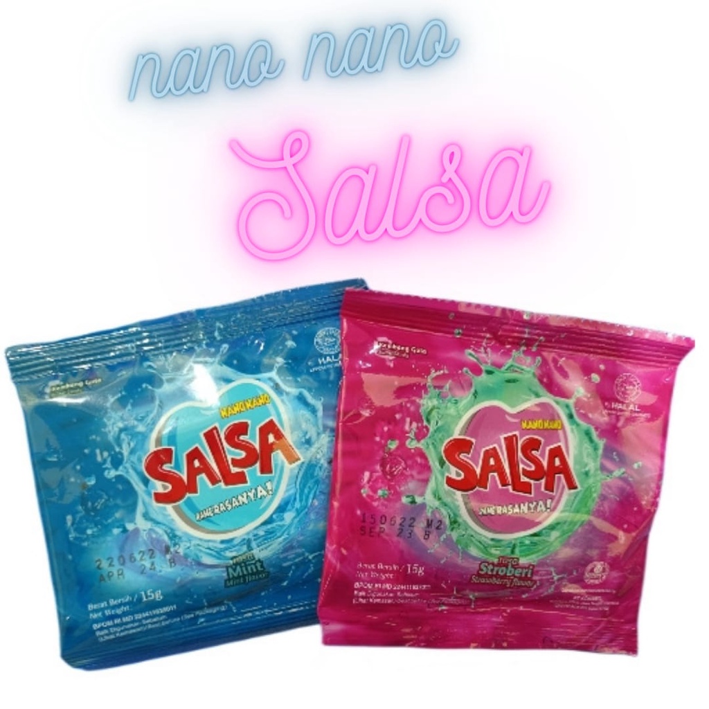 Nano Nano Salsa Candy 15 gr | Shopee Philippines