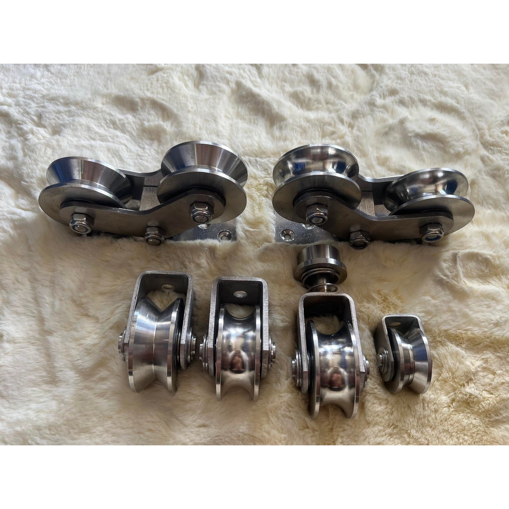 Sliding stainless roller solid heavy duty SUS304 | Shopee Philippines