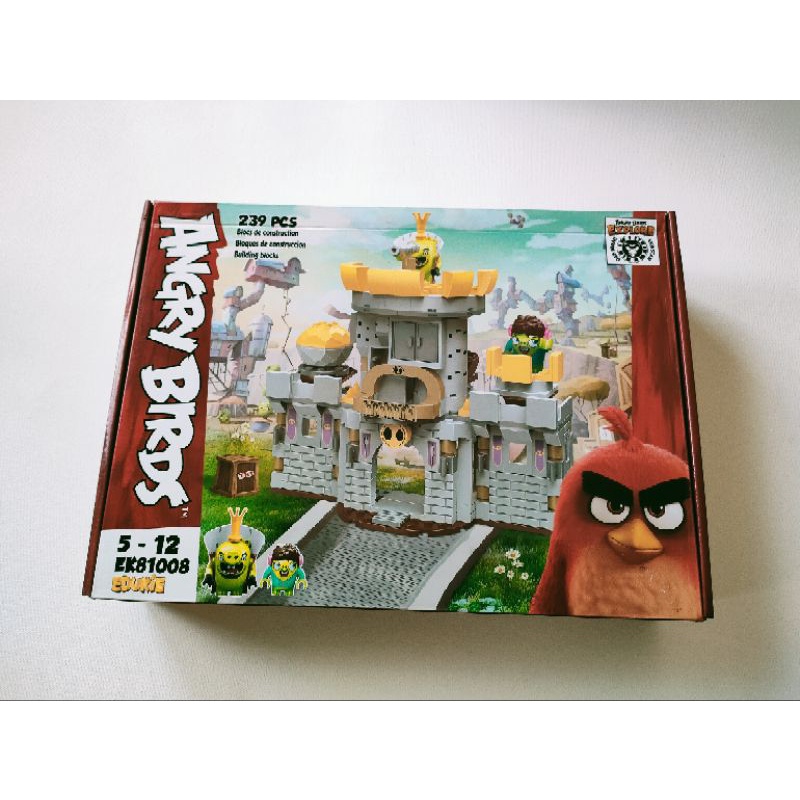 Angry Birds 239pc PIG CASTLE Building Blocks Set #EK81008 | Shopee ...