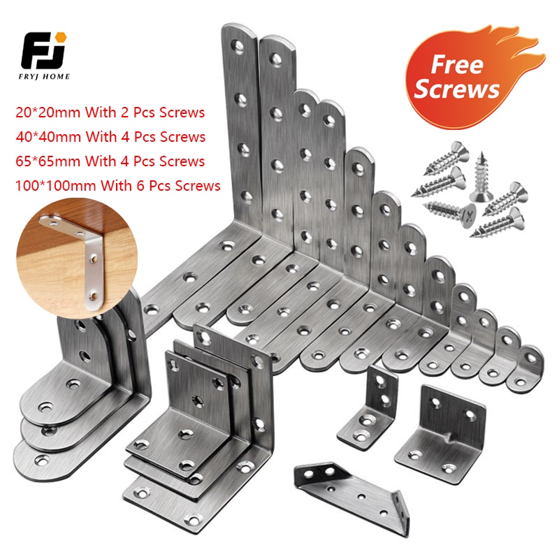 1Pc Angle Corner Bracket Code Thickened Fasteners Protector 90 Degree ...