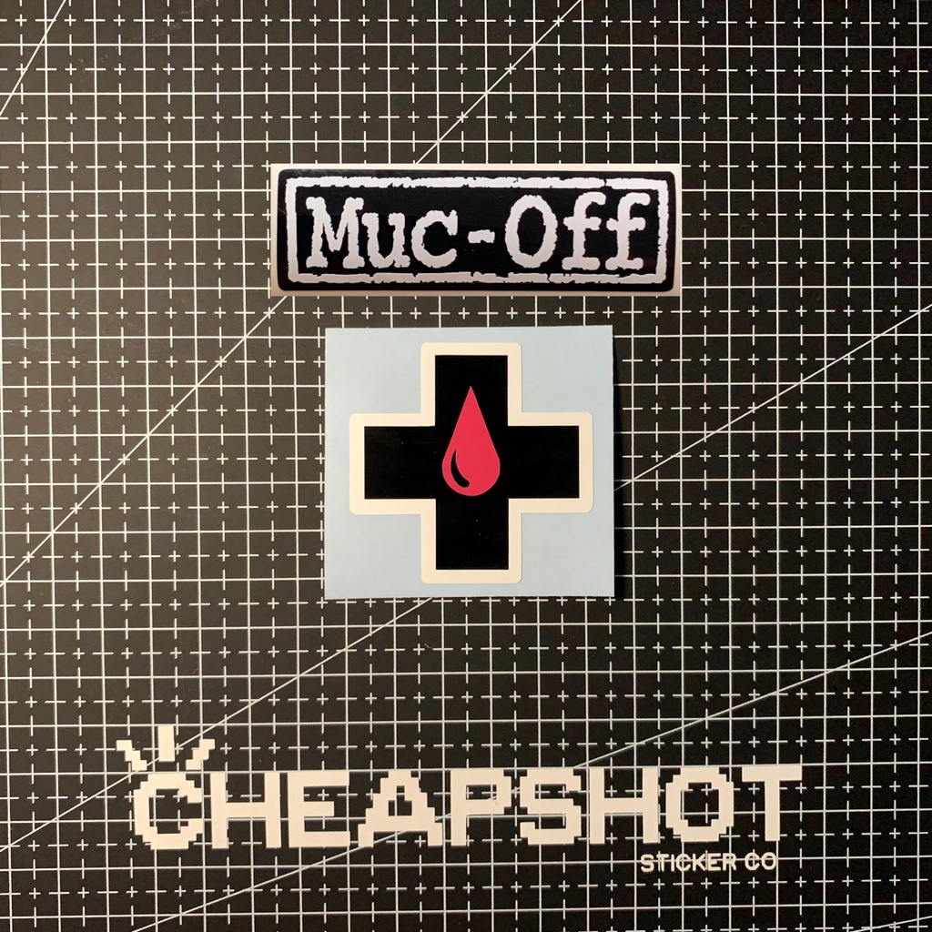 Muc Off Bicycle MotoGP Racing SBK Sticker Cutting / Vinyl Cut / Sticker ...