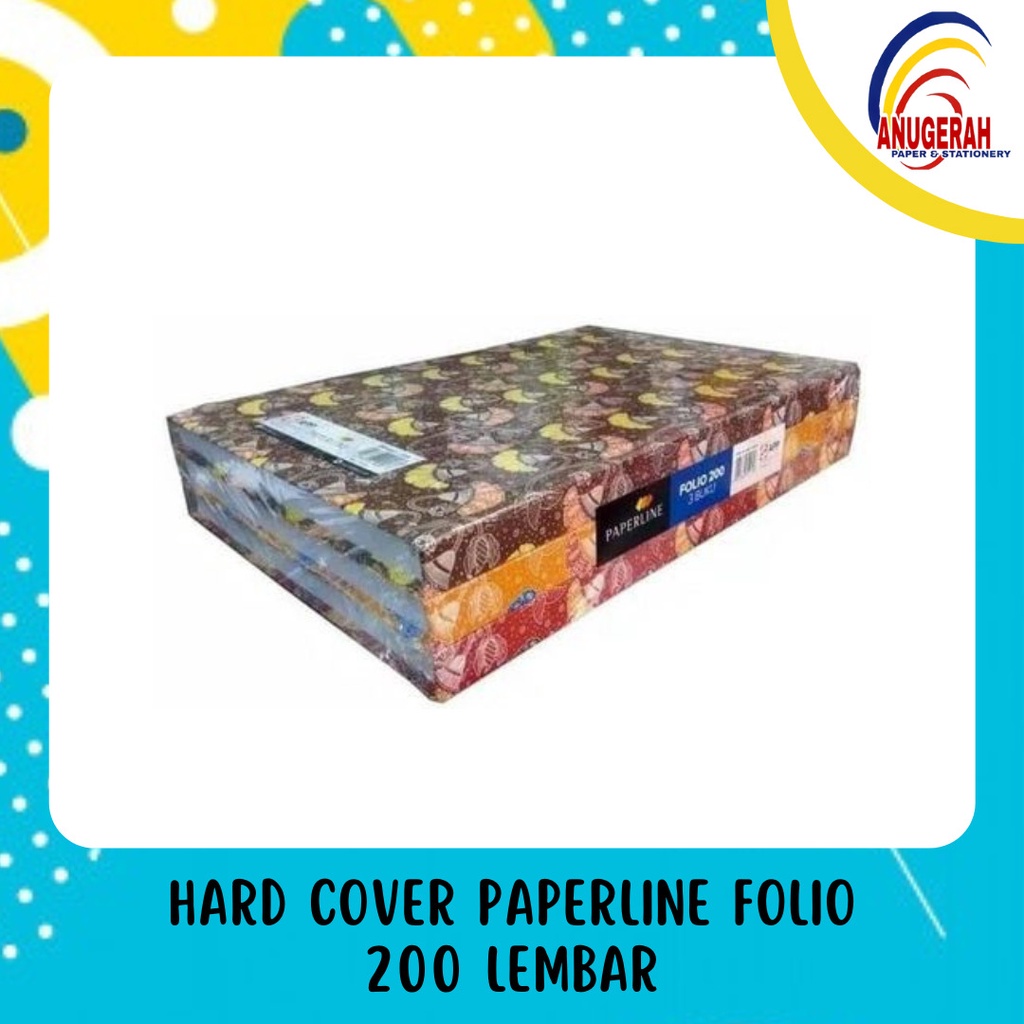 FOLIO PAPERLINE HARD COVER 200 SHEETS (PCS) | Shopee Philippines