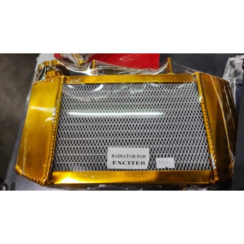 RACE POWER BIG RADIATOR FOR SNIPER 150 SILVER/GOLD | Shopee Philippines
