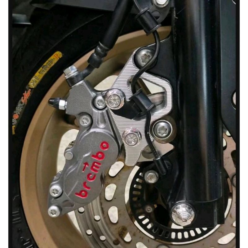 Brake caliper 4pot for mio/m3/w125/nmax/aerox/r150/movi star mio ...