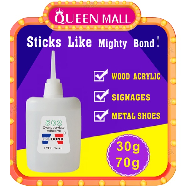 10pcs EVO BOND Cyanoacrylate Evobond CYNO Adhesive acrylic Glue Shoe ...