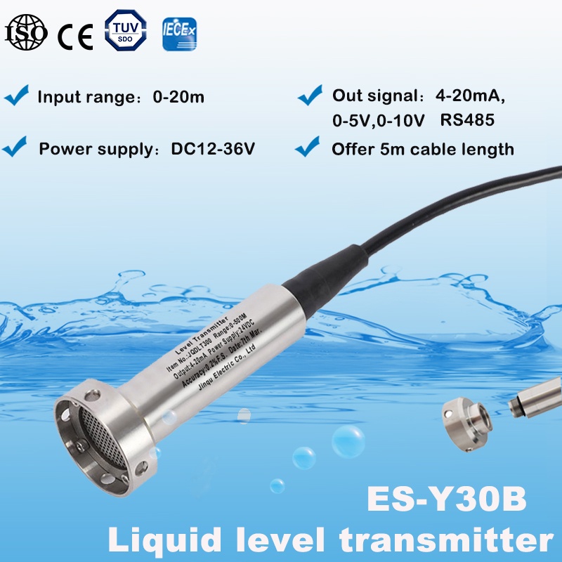 Liquid Level Transmitter Anti-clogging Type Sediment Water Level ...