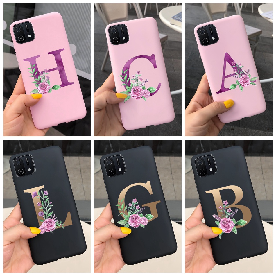 OPPO A16K CPH2349 / A16e CPH2421 Fashion Initial Letter Phone Casing ...