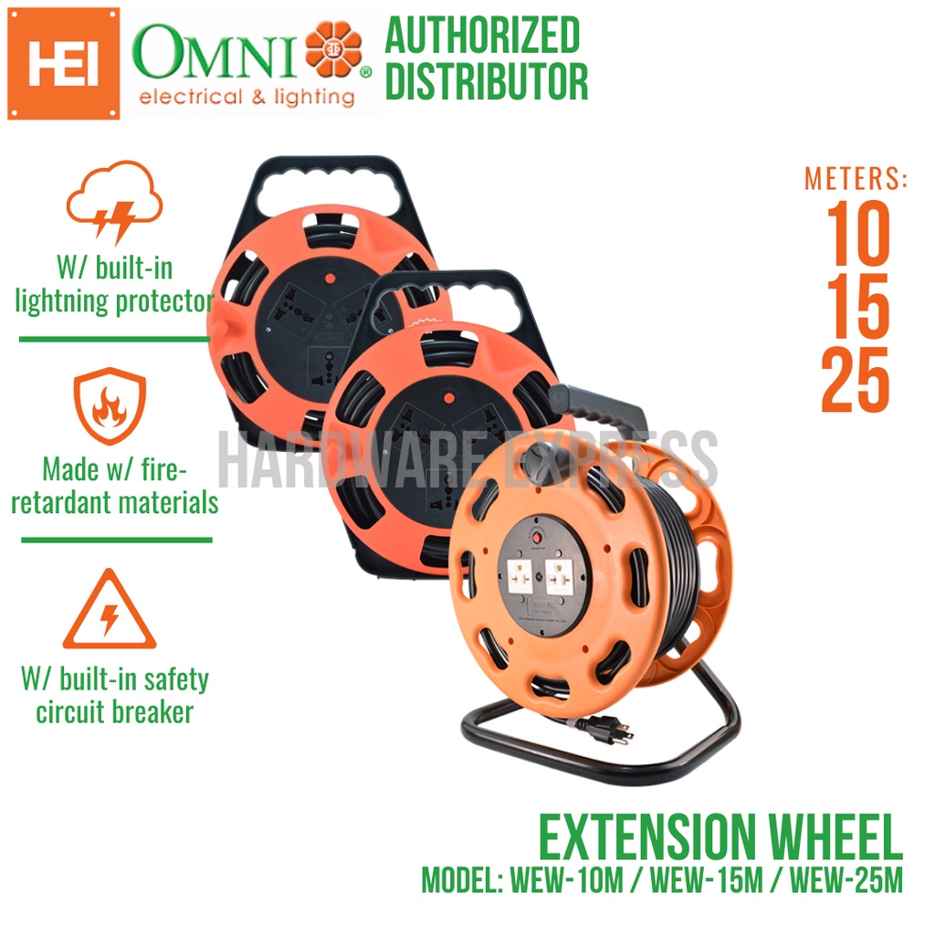 OMNI Extension Wheel Heavy Duty Industrial Use WEW-10M, WEW-15M OR WEW ...