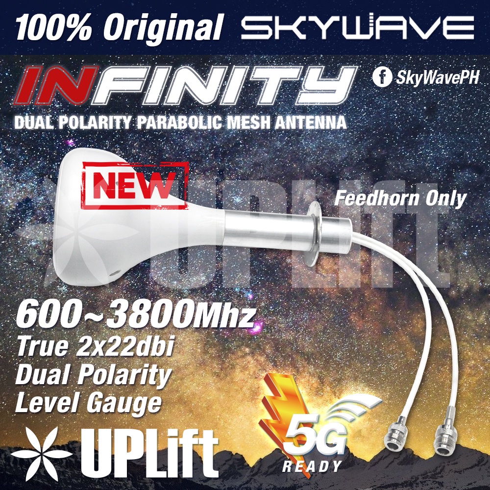 UPLift SkyWave Infinity Hyperbolic Antenna Ultra-Wideband 5G-Ready ...