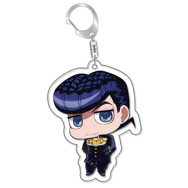 YGT Anime Jojos Bizarre Adventure Keychain Cartoon Figure Acrylic Key ...