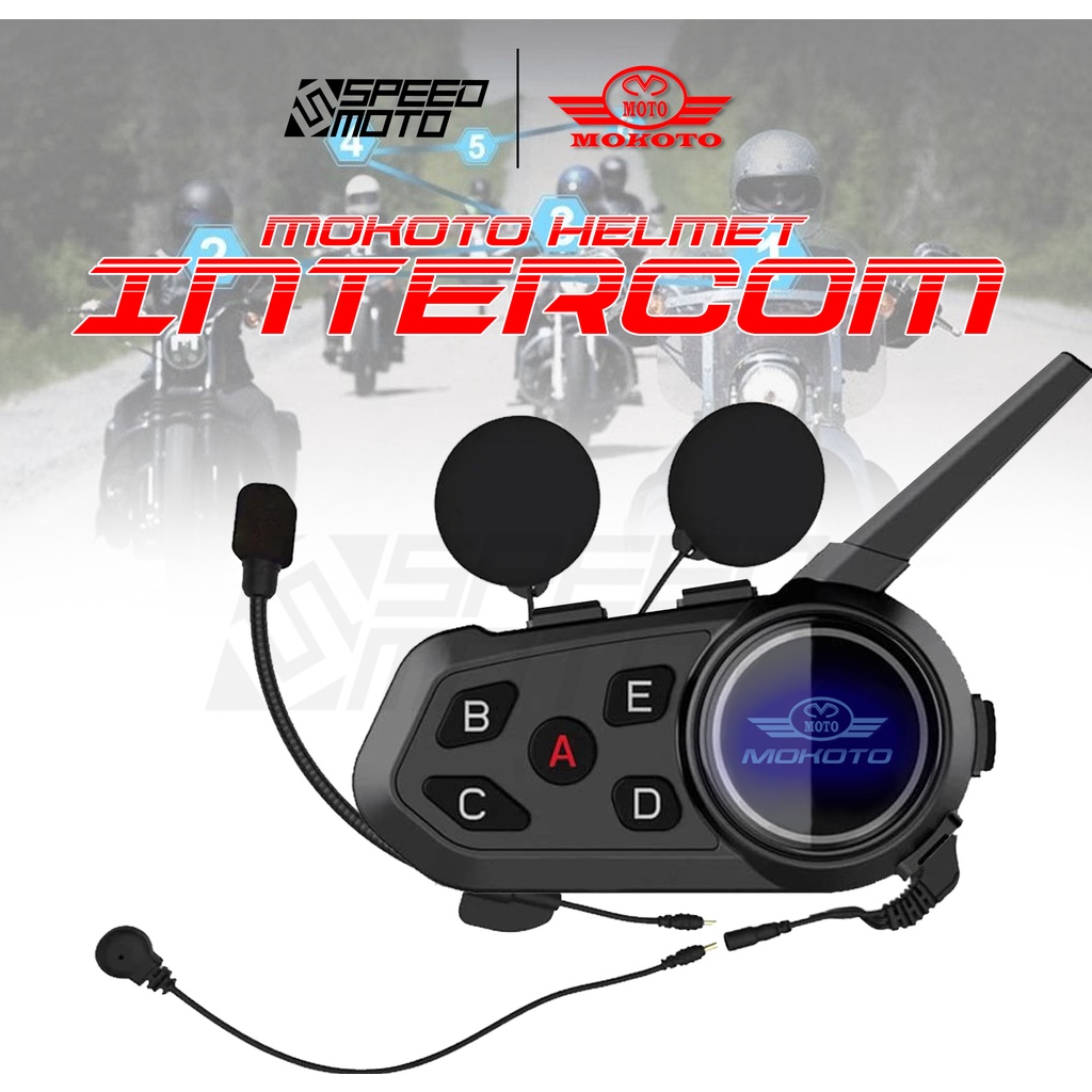MOKOTO WIRELESS INTERCOM S-6 SPEEDMOTO | Shopee Philippines