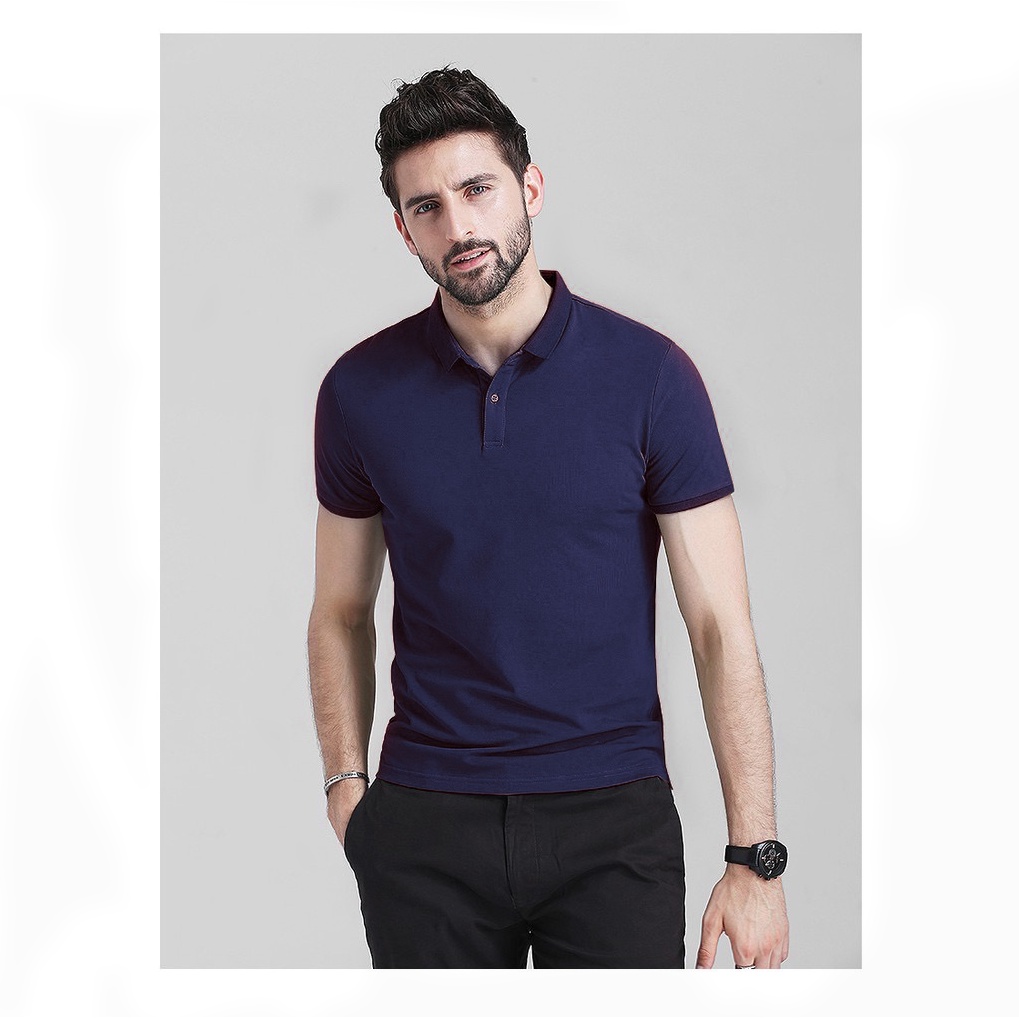 SIMPLE Men's drifit t shirt Unisex Quality korea fashion NAVY BLUE ...