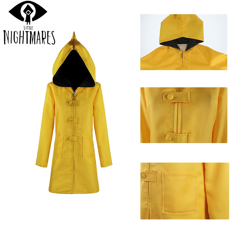 Nightmares High-quality Little 2 Six Cosplay Hooded Raincoat Suitable ...