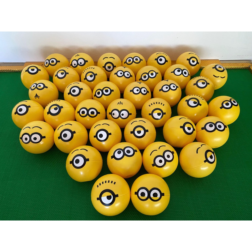 LIMITED EDITION Minion Ball with Toy Inside (McDonald's McD Happy Meal ...