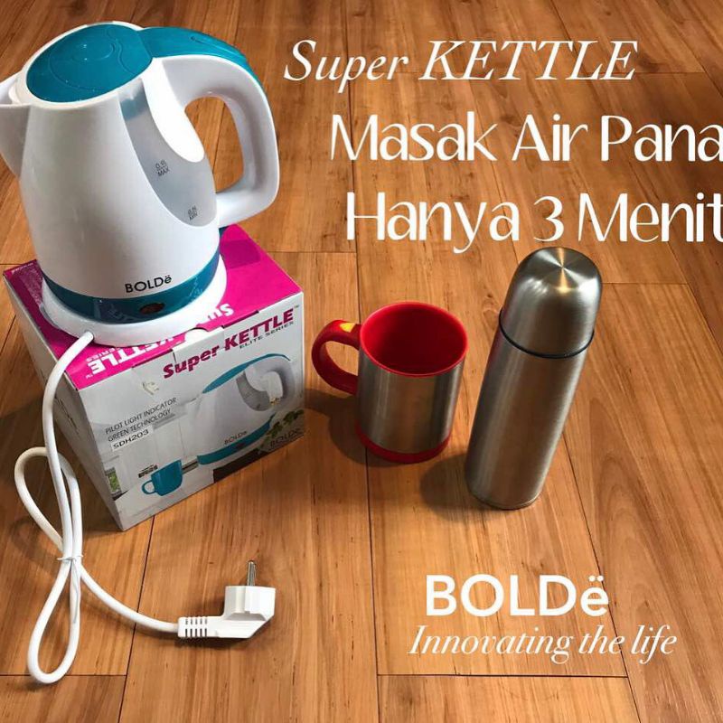 Bolde SUPER KETTLE ELITE SERIES 1 LITER | Electric Water Heater ...