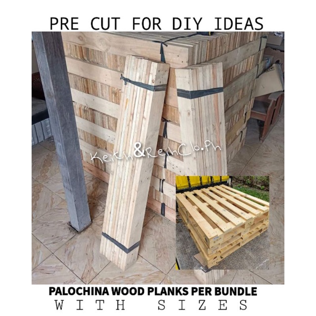 PALOCHINA WOOD PER BUNDLE with Sizes Pre Cut Best Seller for DIY ...