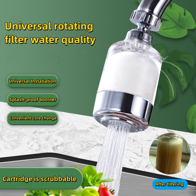 Kitchen Water Tap Faucet Pressurized Bubbler Filter Water Booster ...