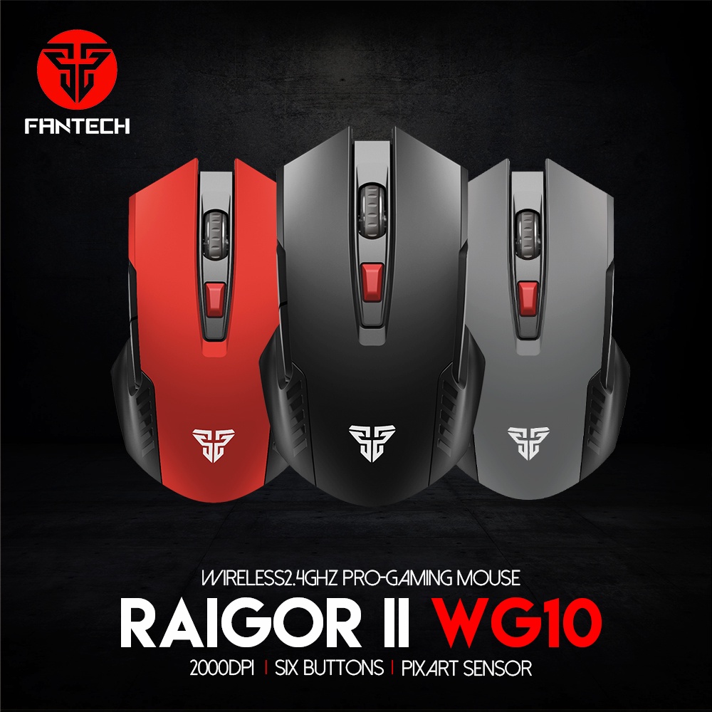 Fantech Wg10 Wireless MOUSE 4Ghz Pro Gaming WIRELESS Mouse For Pc ...