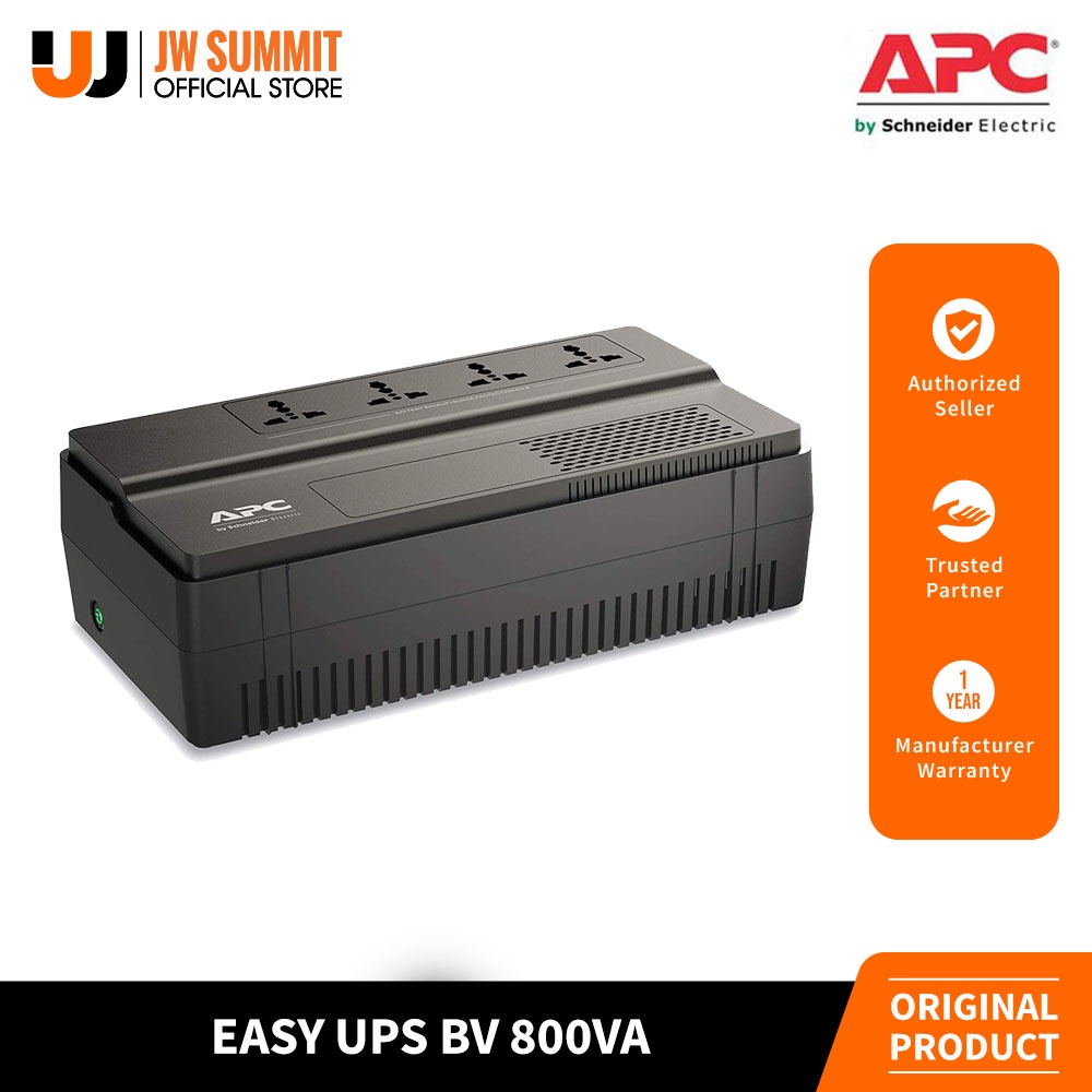APC BV800I-MS BV 800VA, AVR, 230V EASY UPS Universal Outlet | Shopee ...
