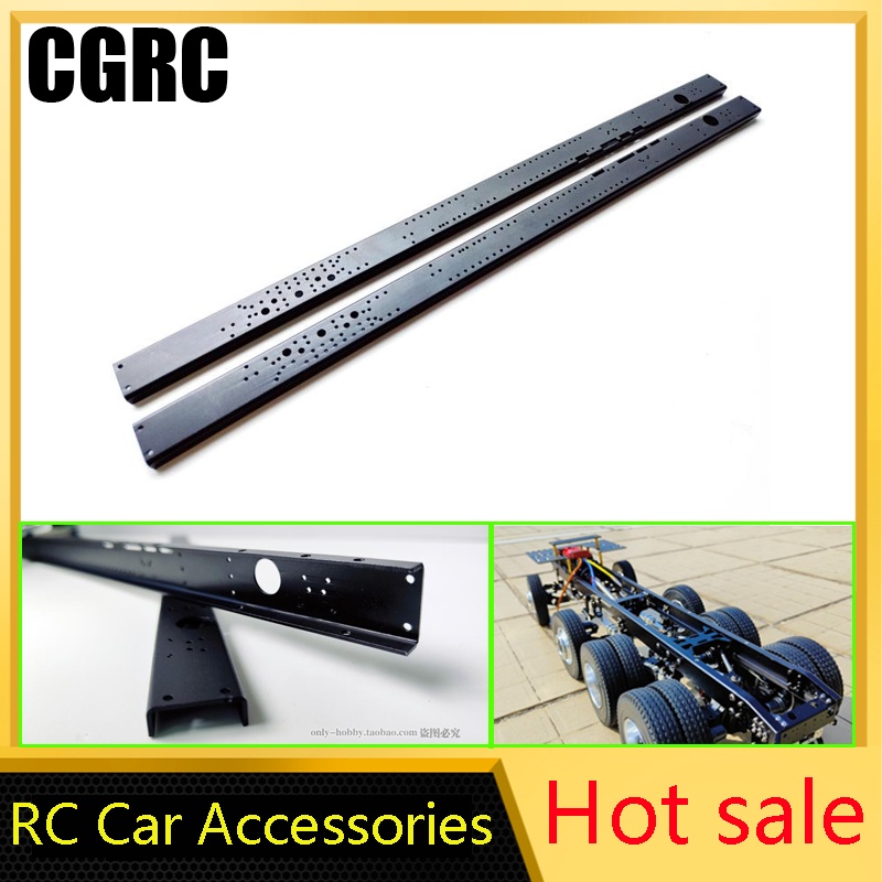 CGRC Metal Frame Beam 8x4 6x4 Beams for 1/14 Tamiya RC Truck Trailer ...