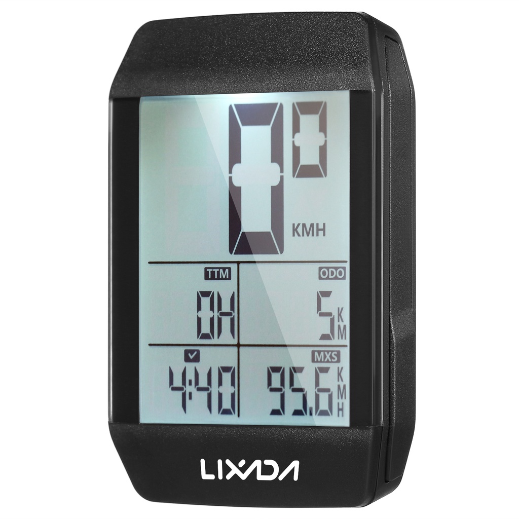 [Lixada Newest] BKV-1802 Wireless Bike Cycling Computer Waterproof ...