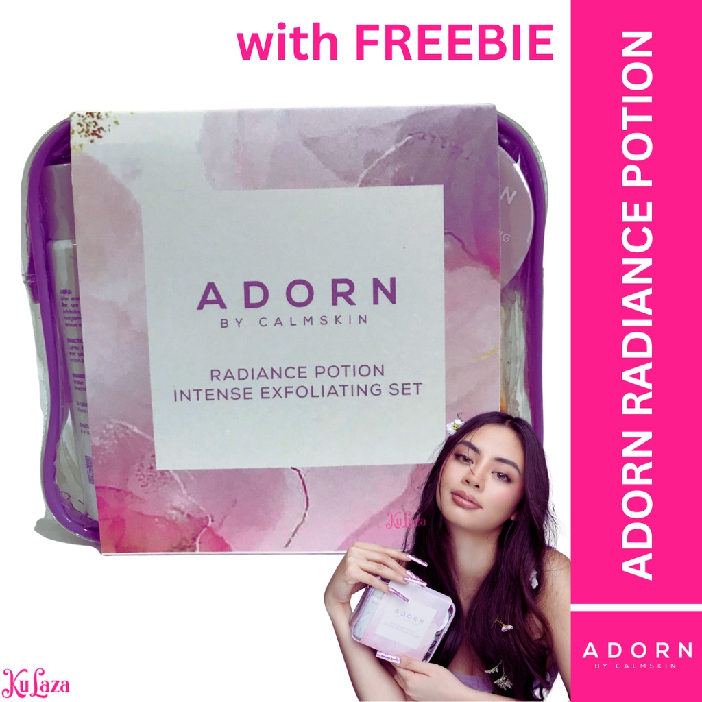 ADORN Radiance Potion Intense Exfoliating Set | Shopee Philippines