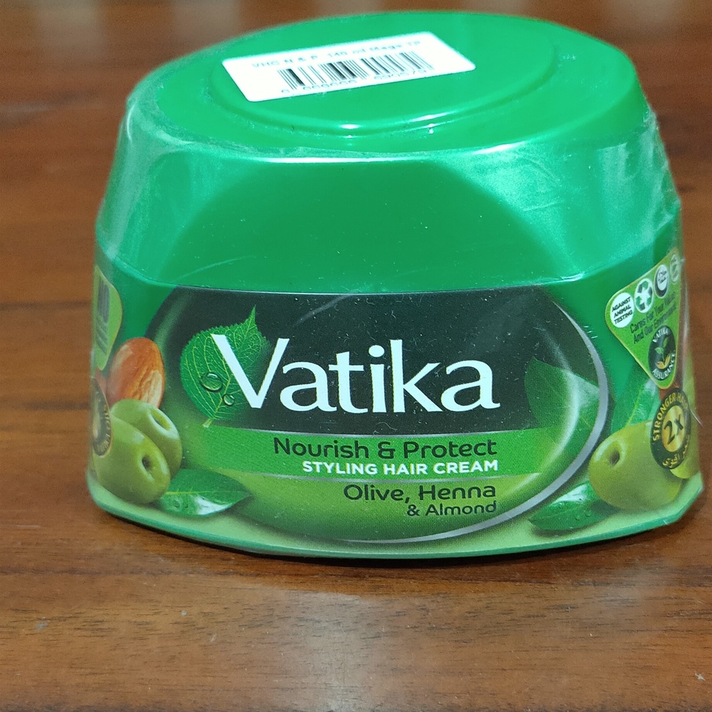 Vatika Nourish and Protect / Dandruff Guard Styling Hair Cream 140ml ...