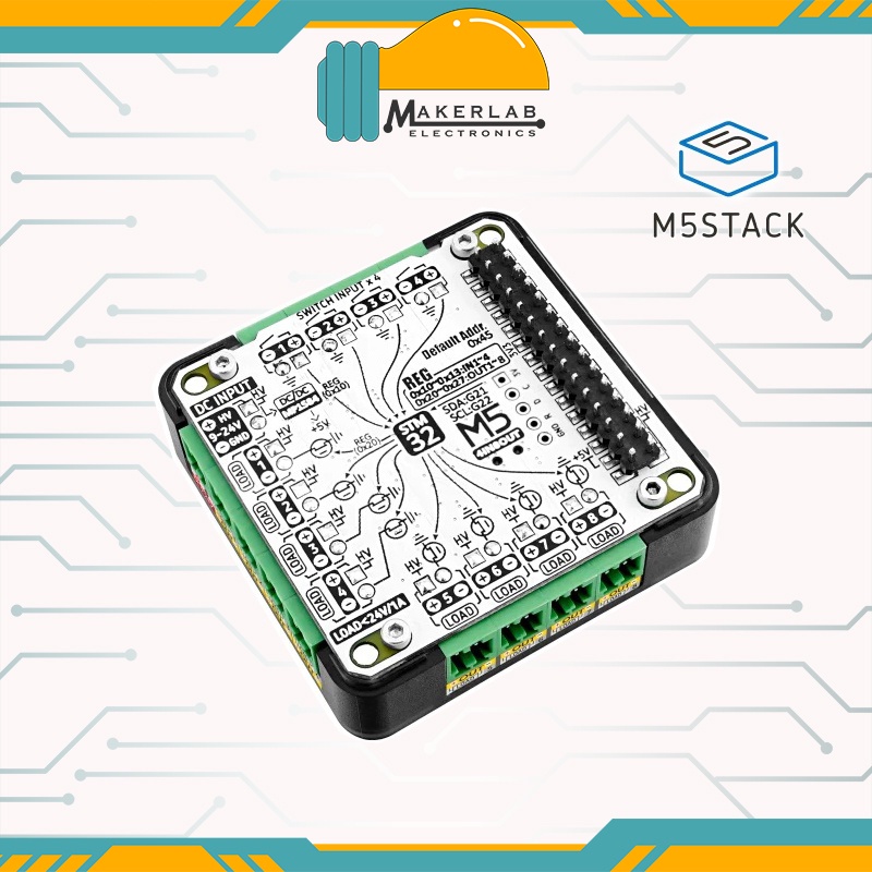 M5Stack 4IN8OUT Multi-channel DC Drive Module (STM32F030) | Shopee ...