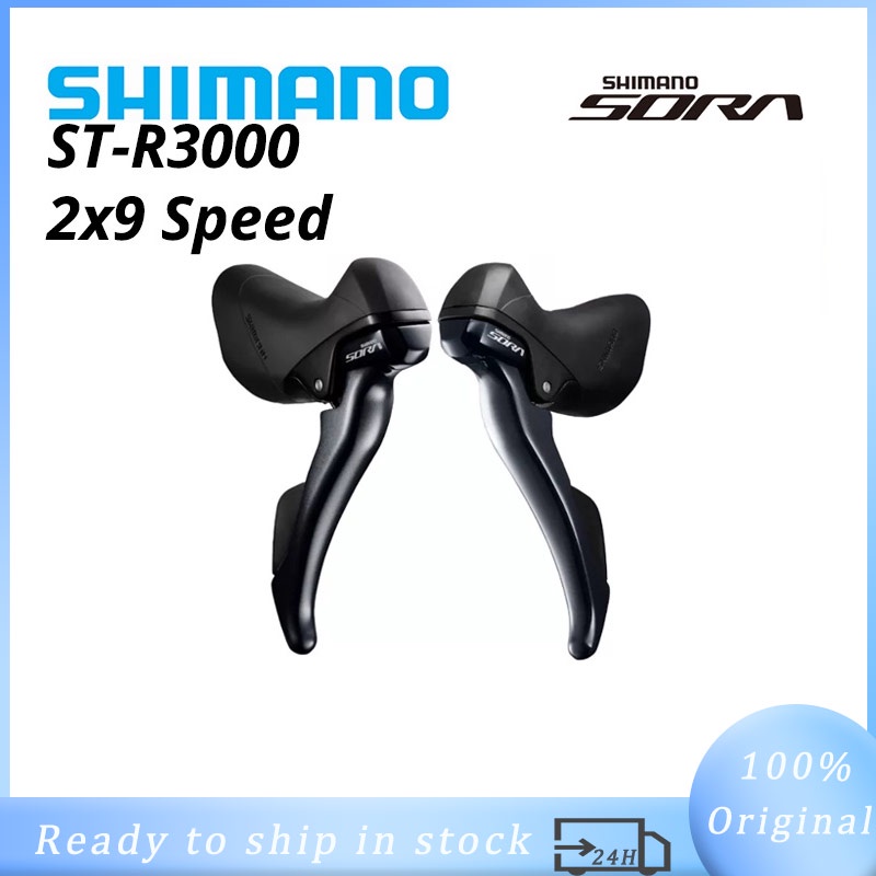 SHIMANO SORA ST-R3000 DUAL CONTROL LEVER NEW SUPER SLR 2x9 Speed ST ...
