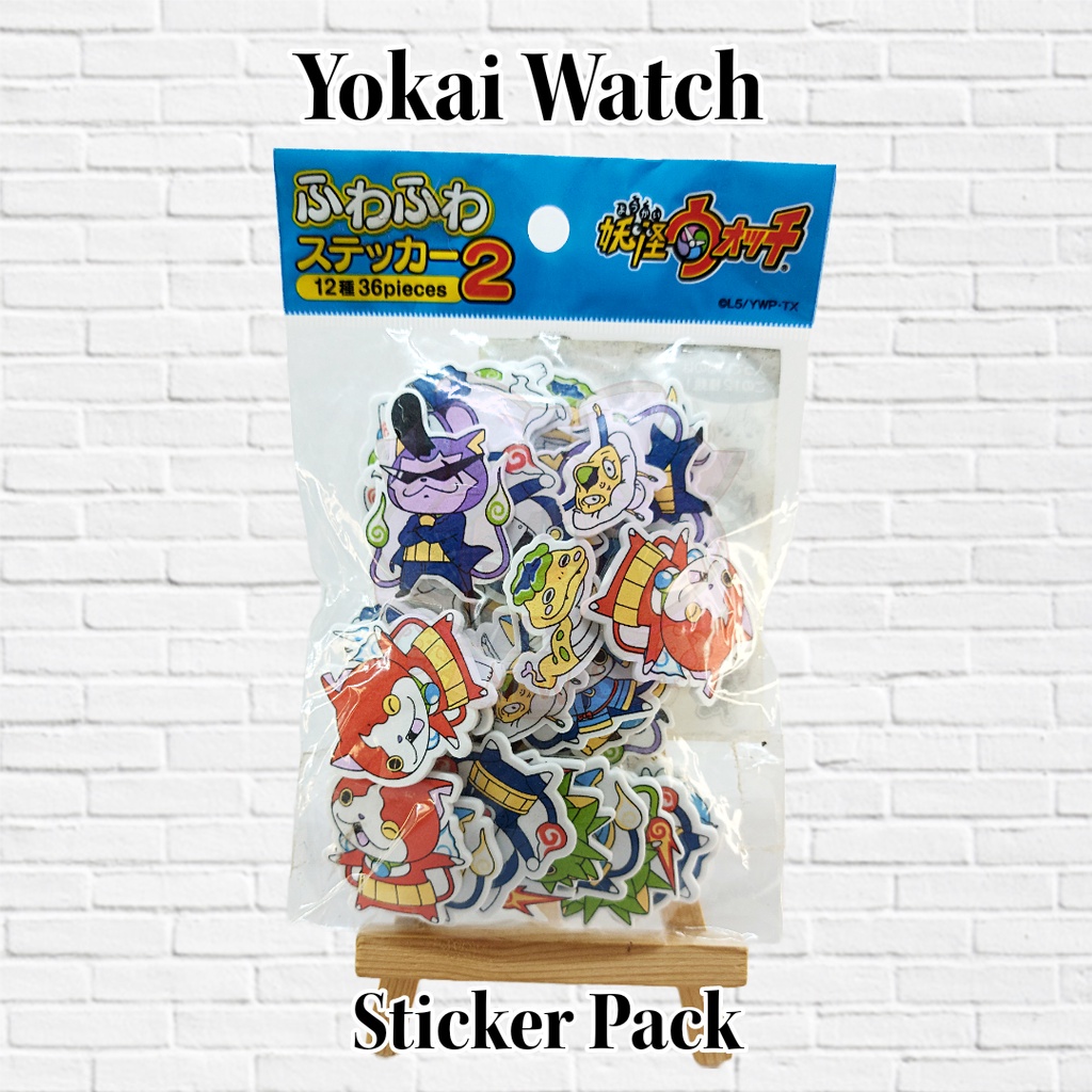 Yokai Watch 36 pieces Sticker Pack | Shopee Philippines