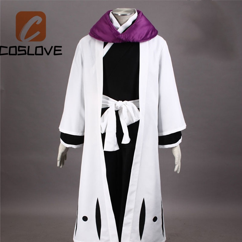 2022 Bleach Cosplay Kurotsuchi Mayuri Cosplay Costume Kimono Outfit ...