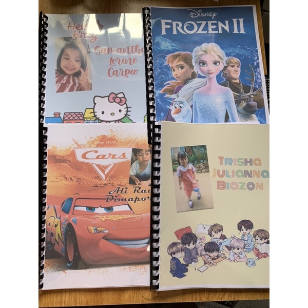 Personalized Ringbind Kids Activities 60pages/Names 40pages | Shopee ...