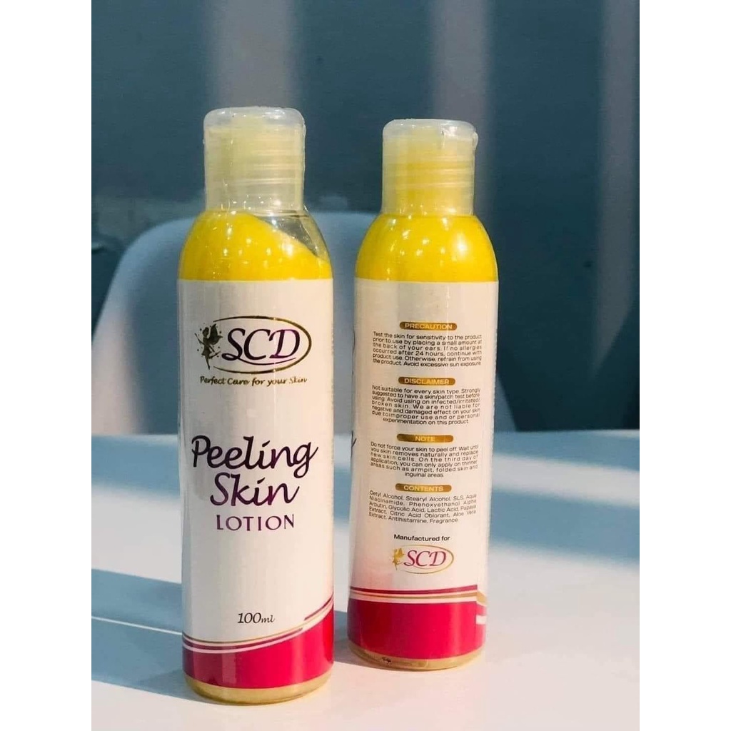 SCD Peeling Skin Lotion 100ml (FDA and HALAL APPROVED) | Shopee Philippines