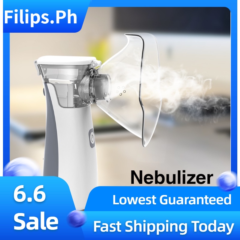 inhaler for asthma Portable Mesh Nebulizer Handheld Mesh Inhaler ...
